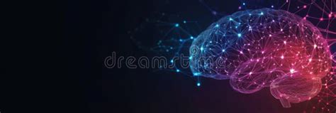 Scientific Depiction Showing Intricate Brain Structure And Glowing Neuron Pathways With