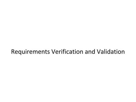 Software Verification And Validation Pdf