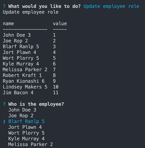 github bkrendan12 mysql employer tracker