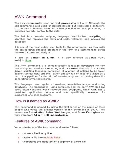 Awk And Sed Pdf Filename Software