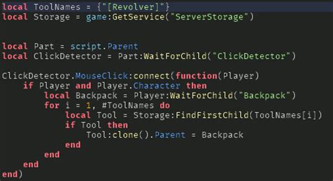 need help on my tool giver scripting support developer forum roblox