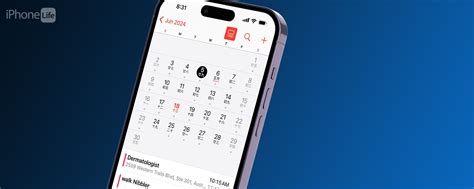 如何使用iphone和ipad的日历应用 infoxiao