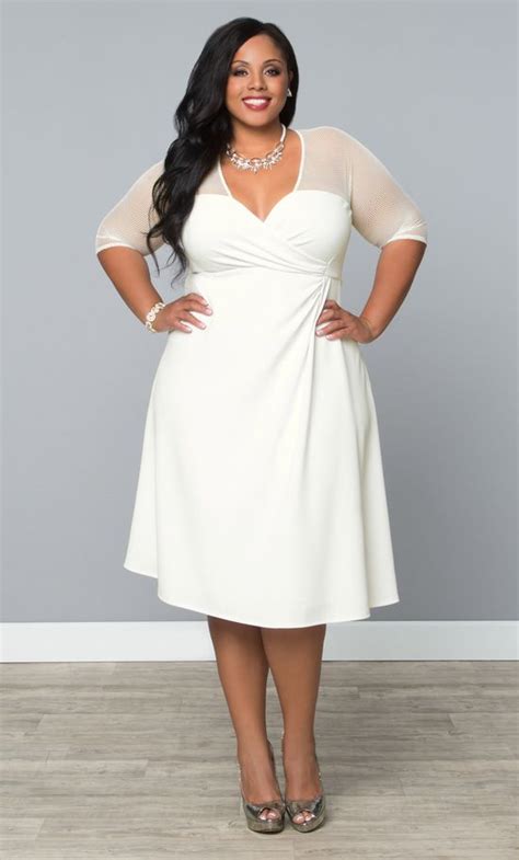 Off White Plus Size Dress Dresses Images 2022