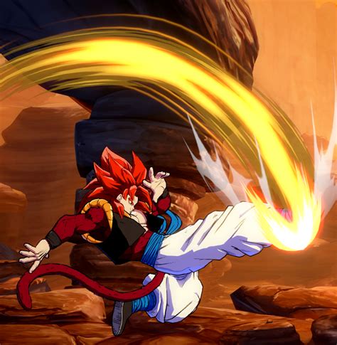 File DBFZ SS4Gogeta MeteorStrike2 Png Dustloop Wiki