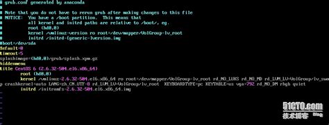 linux命令行 console 屏幕分辨率调整 professor哥的技术博客 51cto博客