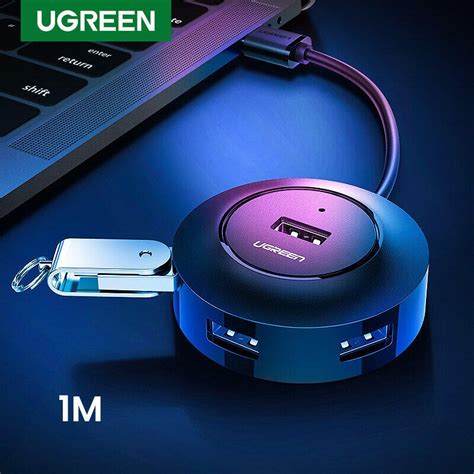 Ugreen 4in1 Multi Interface Hub Usb 2 0 4 Port Hub Docking Station Usb Hub Converter Extension