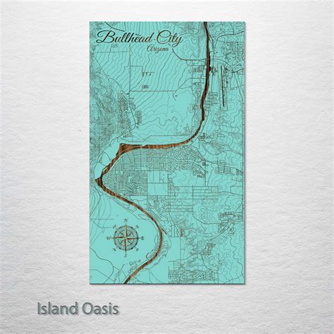 Bullhead City Arizona Street Map Fire And Pine