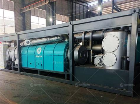 biomass to biochar bst 05 equipment sets sail for sweden beston company