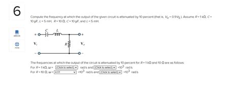 Solved Compute The Frequency At Which The Output Of The Chegg
