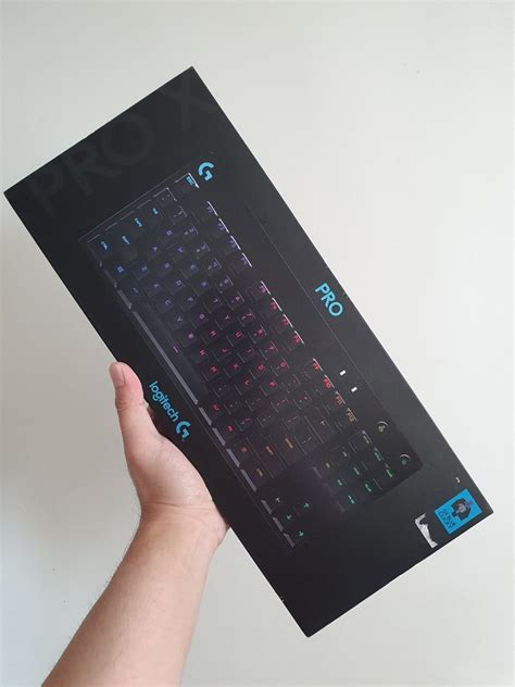 Logitech Pro X Gaming Keyboard Tkl Gx Blue Clicky Switch Computers Tech Parts