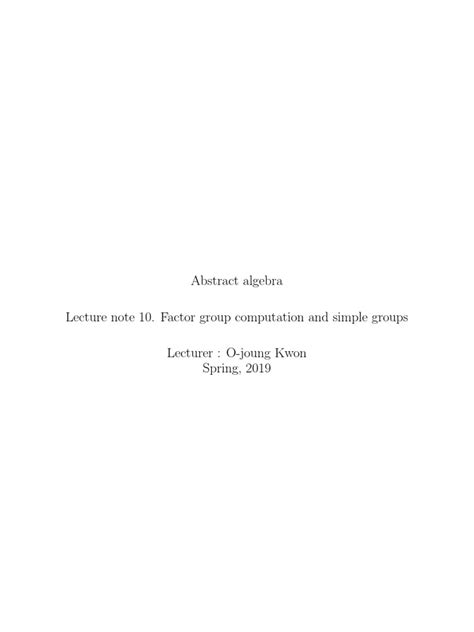 factor group computation and simple group download free pdf group