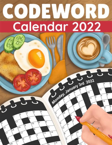 codeword calendar 2022 one puzzle a day calendar with 365 codeword