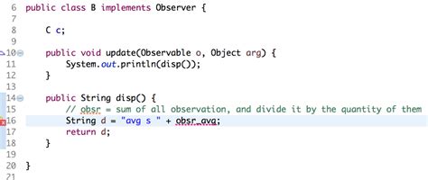 solved 30 import java util observable 6 public class a