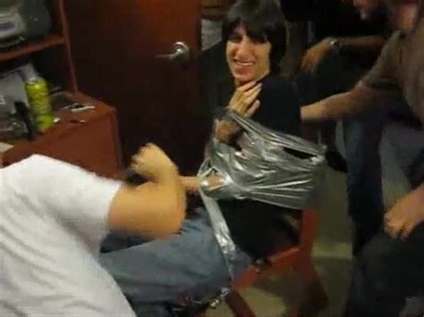 Taped To A Chair At College Thisvid Com