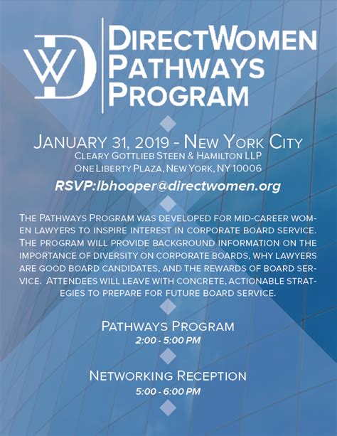 Pathways Program Directwomen