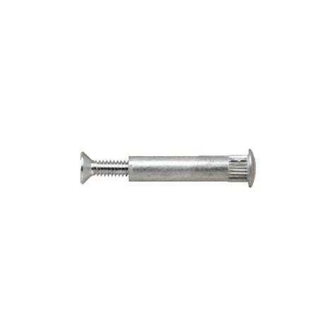 CRL Satin Aluminum Sex Bolt For Hardware Mounting To Thick Doors