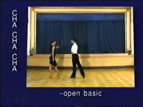Cha-cha dance steps 03. Open basic - YouTube