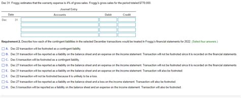Solved Begin Tabular C C Hline December Chegg