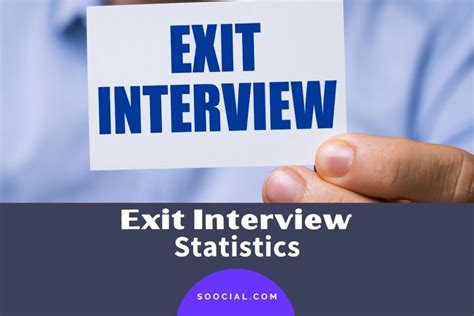 19 Exit Interview Statistics To Transform Your Company Soocial