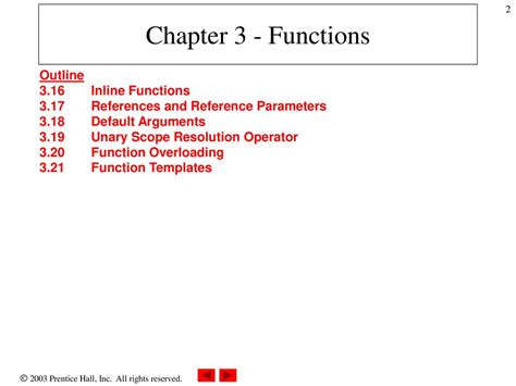 Chapter 3 Functions Outline 31 Introduction Ppt Download