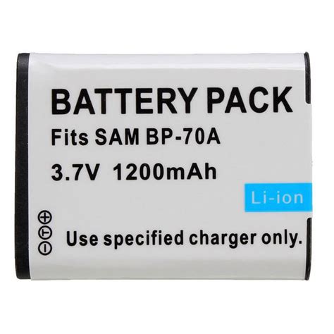 ᐉ Аккумулятор BP70A BP-70A BP-70EP EA-BP70A EA-BP70A SLB-70A для камер ...
