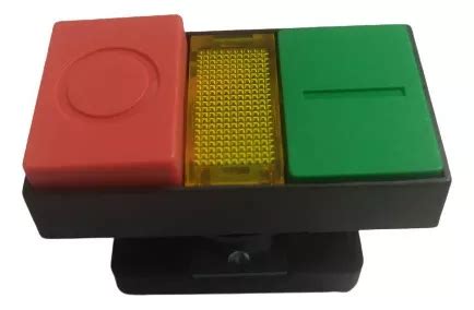 Botão Duplo Pulsador Luminoso Slpdl Steck Kit 8 Peças Parcelamento sem juros
