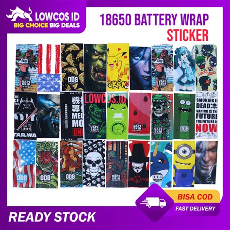 Jual Battery Wrap Sleeve PVC Plastik Cover Baterai Batere Batre Wrap Shopee Indonesia