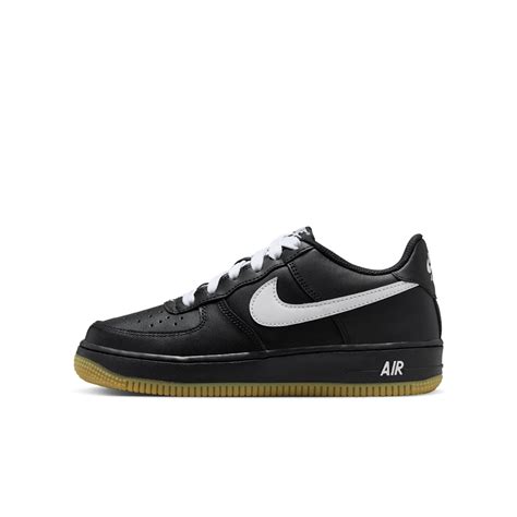 Black Air Force 1 Shoes Nike Vn