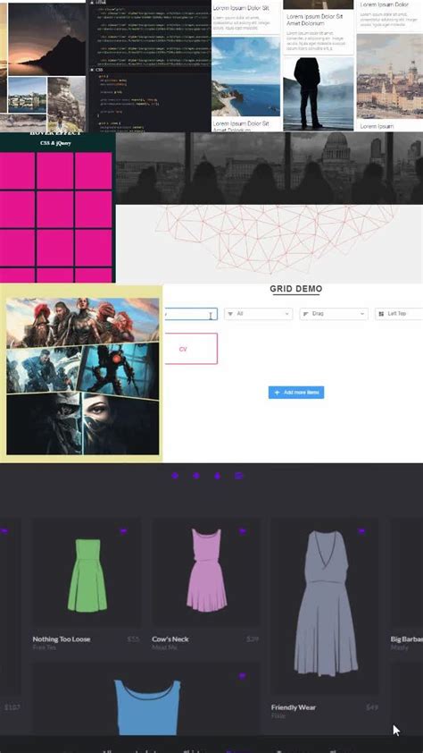 CSS Grid Layout Design Inspiration Examples Ξ ℂ𝕠𝕕𝕖𝕄𝕪𝕌𝕀