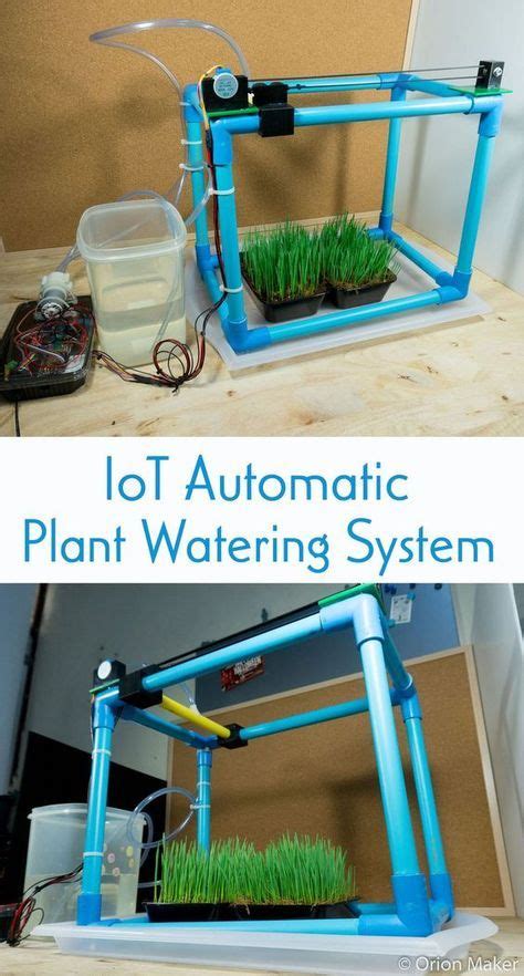 IoT Automatic Plant Watering System Plant Watering System Aquaponics Diy Aquaponics
