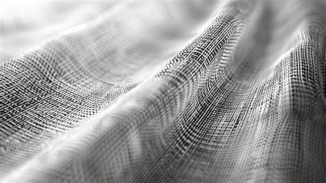 Refined Grayscale Pixel Pattern Simulating A Textured Digital Fabric