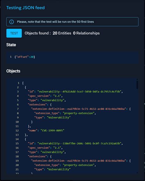 Json Feed Opencti Documentation