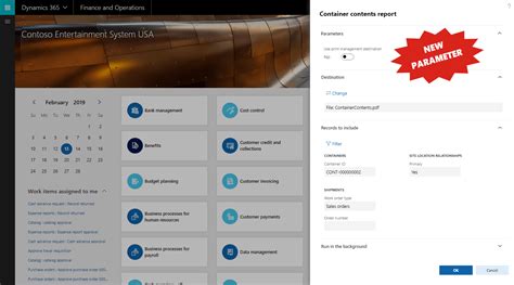 add a new parameter to ssrs reports in dynamics 365 for finance and