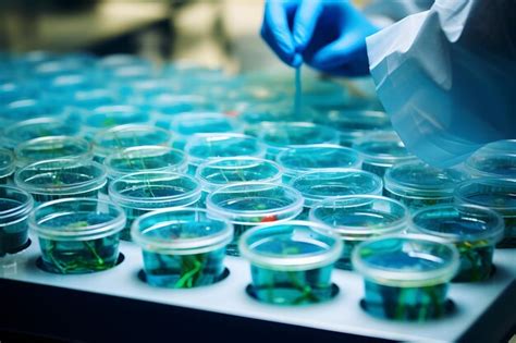 Premium Ai Image Biotechnology Bioprocessing