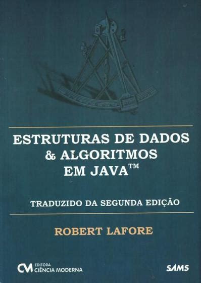 estruturas de dados e algoritmos em java outros livros magazine luiza