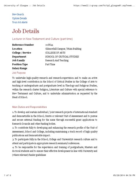PDF Lecturer Job Spec DOKUMEN TIPS