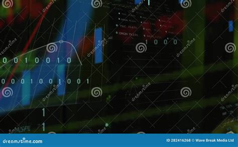 Animation Of Graphs Binary Codes Computer Language Trading Boards