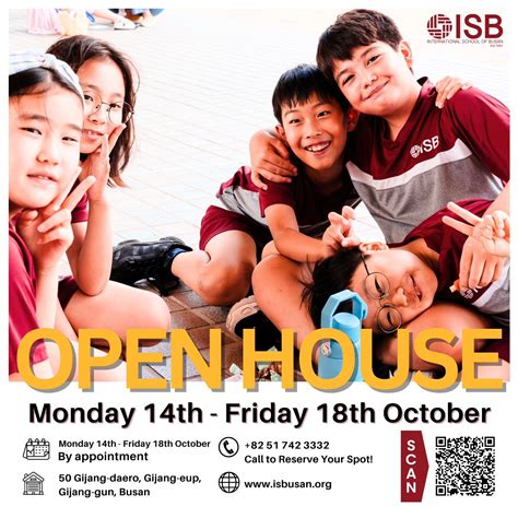 Join us for ISB’s Open House from October 14-18, 2024! Explore our ...
