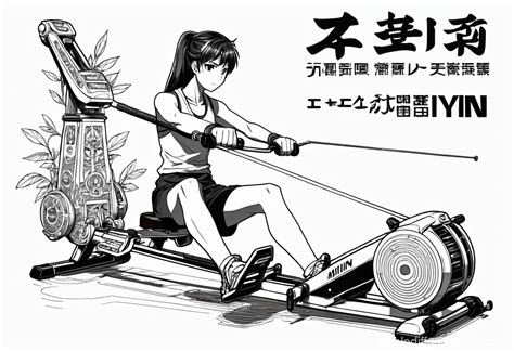 Rowing Machine Totem in Yimin Font | Stable Diffusion Online