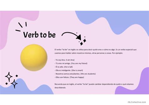 Verb To Be Affirmative General Gram English Esl Powerpoints