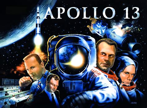 Translite Apollo 13 Custom Pinball