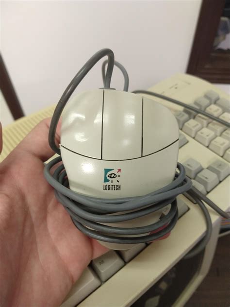 I Found An Old Three Button Mouse At Work Rpcmasterrace