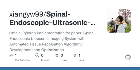Github Xiangyw99spinal Endoscopic Ultrasonic Imaging System With Automated Tissue Recognition