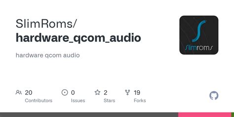 GitHub SlimRoms Hardware Qcom Audio Hardware Qcom Audio