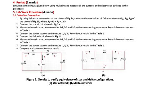 Solved 4 Pre Lab 2 Marks Simulate All The Circuits Given Chegg Com