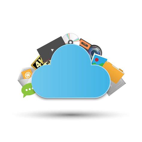 Cloud Storage System Data Backup Technology Concept 1330254 Vector Art At Vecteezy