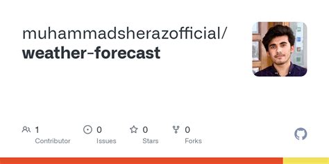 GitHub Muhammadsherazofficial Weather Forecast