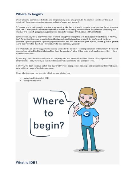 Module 1 Net Acad C Pdf Integrated Development Environment
