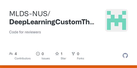 GitHub MLDS NUS DeepLearningCustomThermodynamics Code For Reviewers