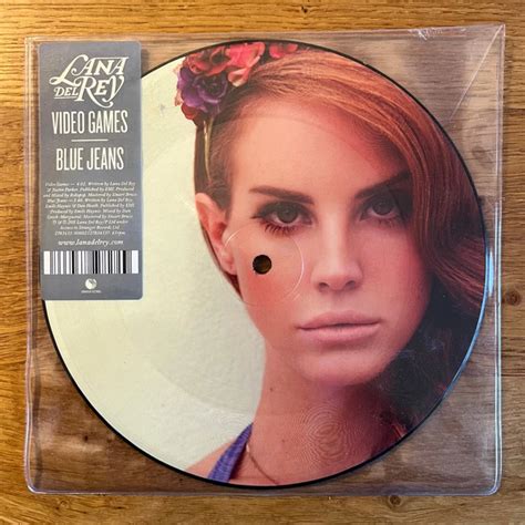 Lana Del Rey Video Games Blue Jeans Picture Disc 7 Neu Eur 16500